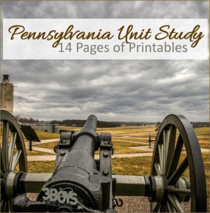 Pennsylvania State Unit Study - 3 Boys and a Dog, Shop